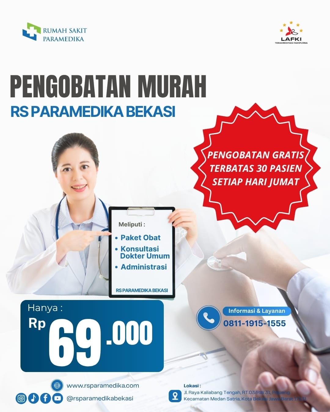 RS. Paramedika | PAKET BEROBAT MURAH